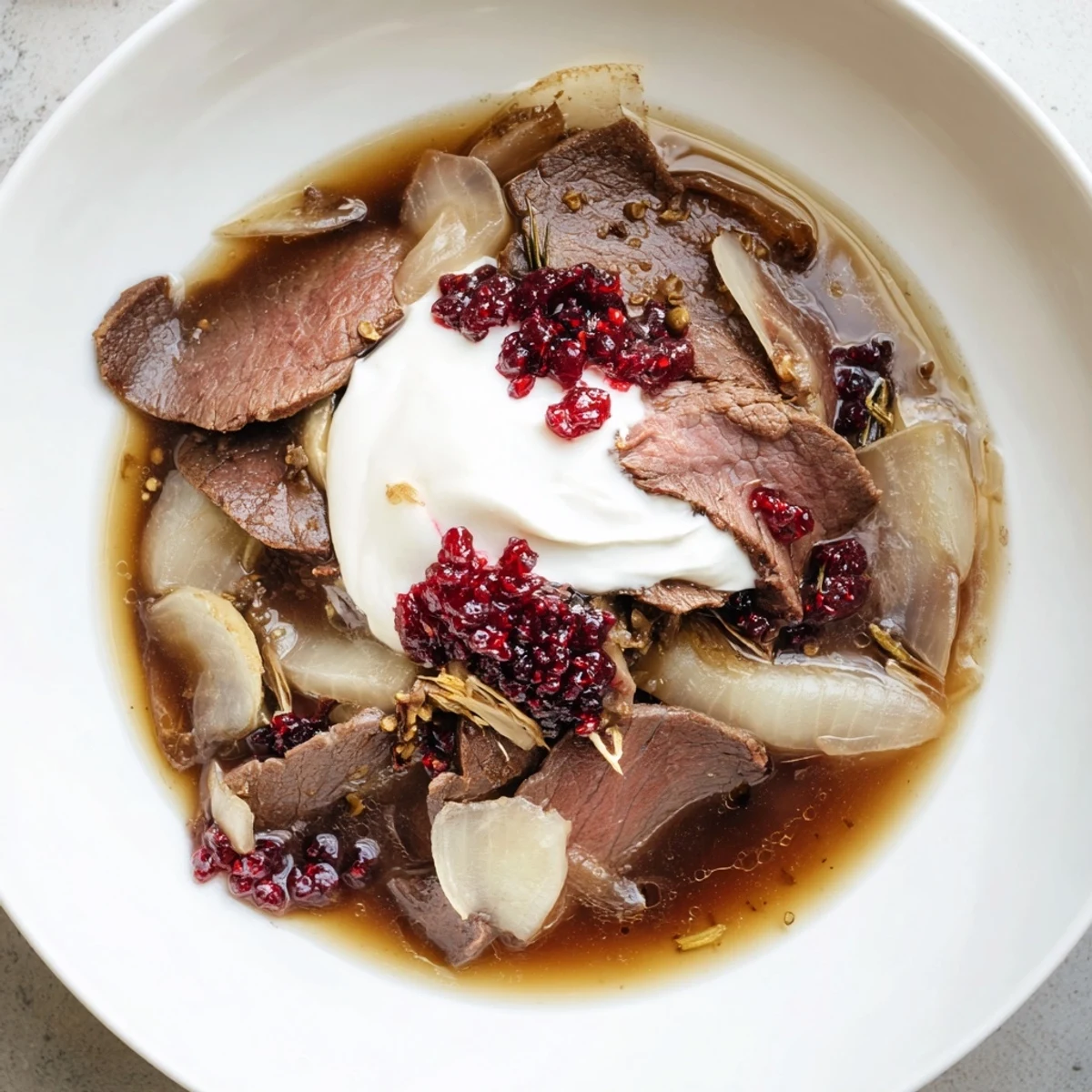 Tender Slow-Cooked Finnish Reindeer Dish